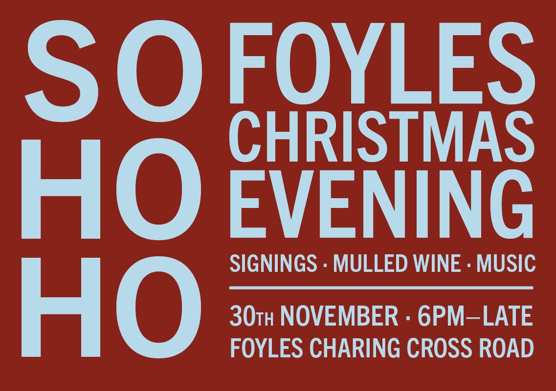 Christmas Evening at Foyles Charing Cross Road