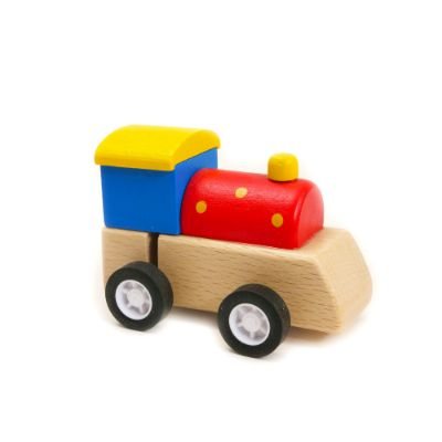 Wooden Wind-Up Train | Foyles