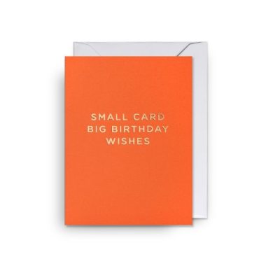 Small Card Big Birthday Wishes Card | Foyles