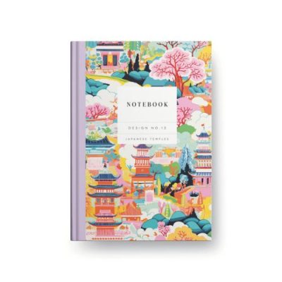 Japanese Temples Kaleido Notebook | Foyles